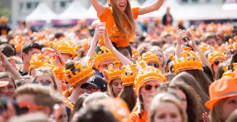 Amsterdam: King's Day Party Cruise with Drinks & Music | GetYourGuide
