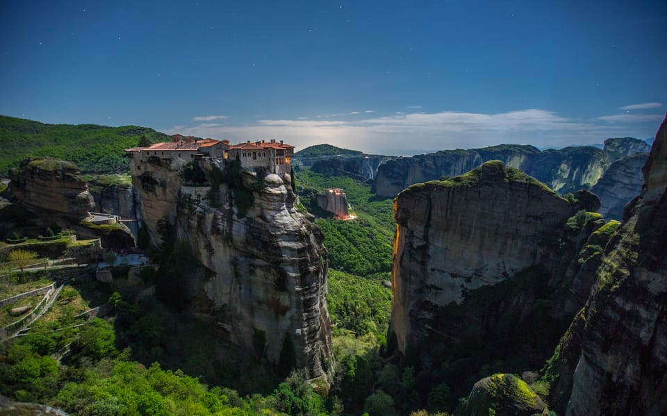 From Pieria Coast: Meteora Day Trip with Monasteries Visit | GetYourGuide