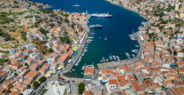 From Faliraki: High Speed Boat to Symi and St. George’s Bay | GetYourGuide