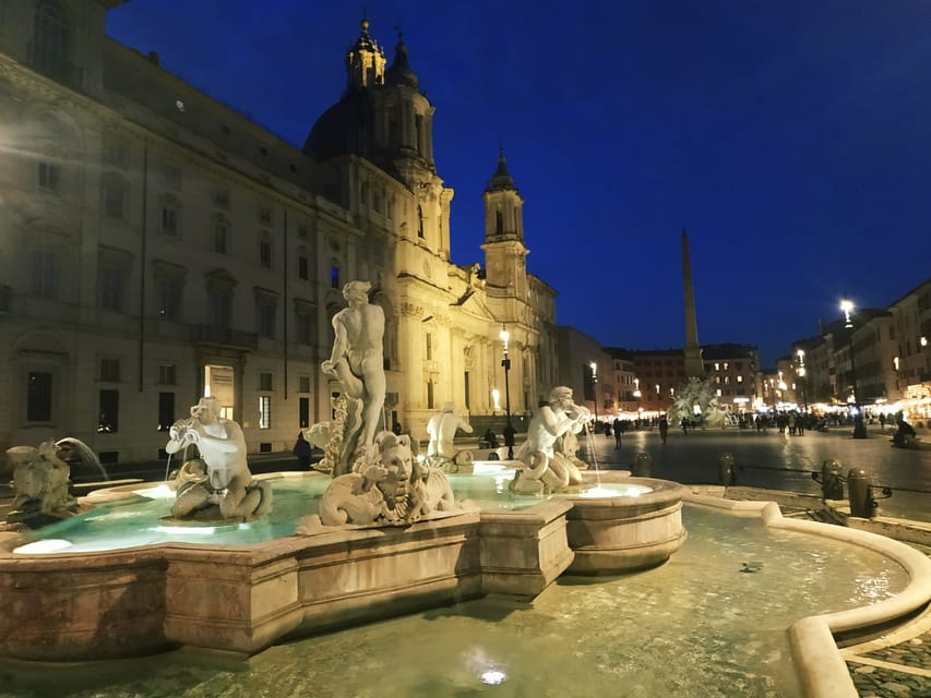 Rom: Spanska trappan Spanska trappan, Trevi, Navona och Pantheon Sunset ...