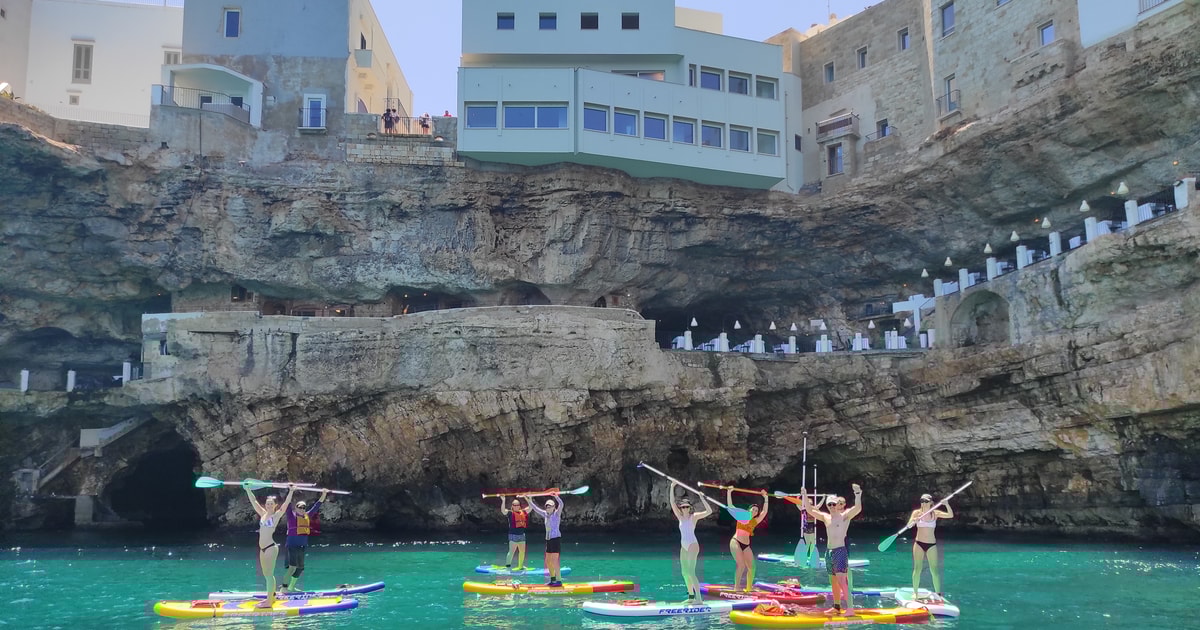 Polignano a Mare: Guided SUP Tour to Caves and Coves | GetYourGuide