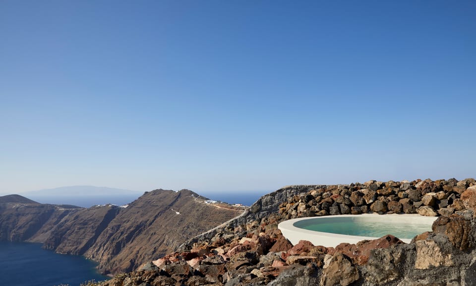 Santorini: Volcanic Hot-Tub Experience with Caldera Views | GetYourGuide