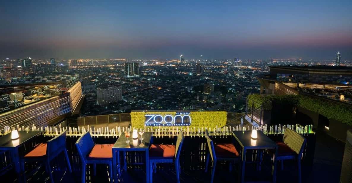 Bangkok: Zoom Sky Bar & Restaurant Drink Voucher | GetYourGuide