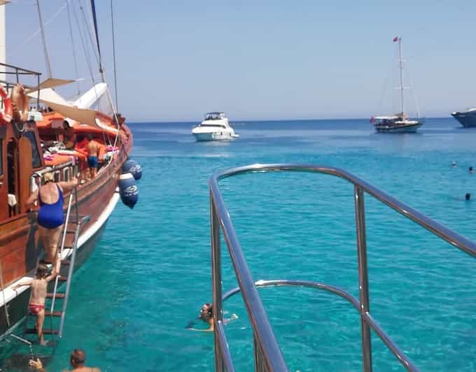 Bodrum: Boat Cruise with Lunch and Optional Hotel Transfer | GetYourGuide