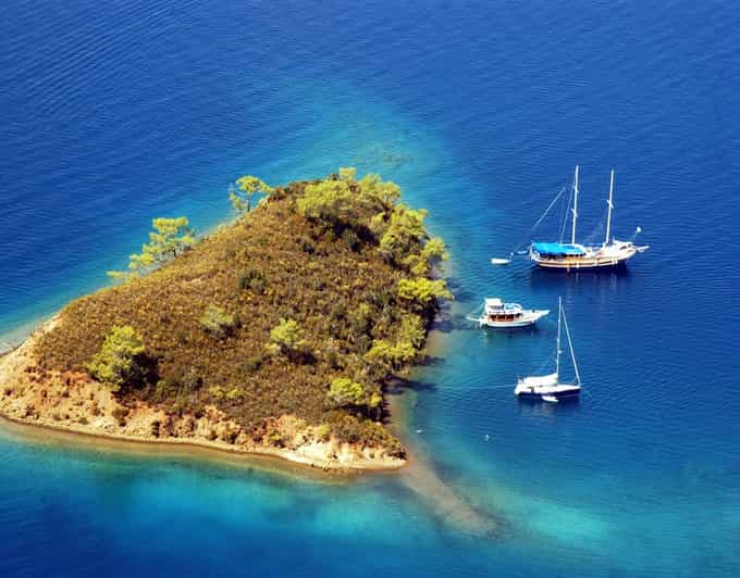 Bodrum: Boat Cruise with Lunch and Optional Hotel Transfer | GetYourGuide