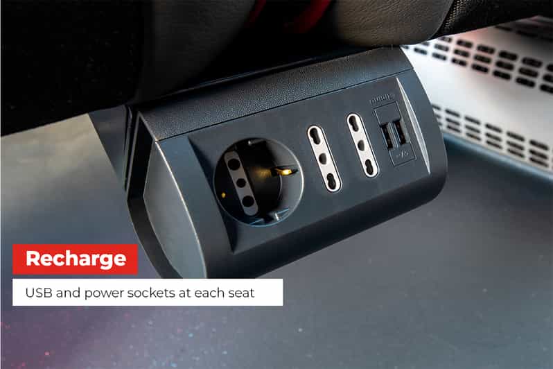 Florence: Bus Transfer to/from Rome with Wi-Fi and Sockets | GetYourGuide