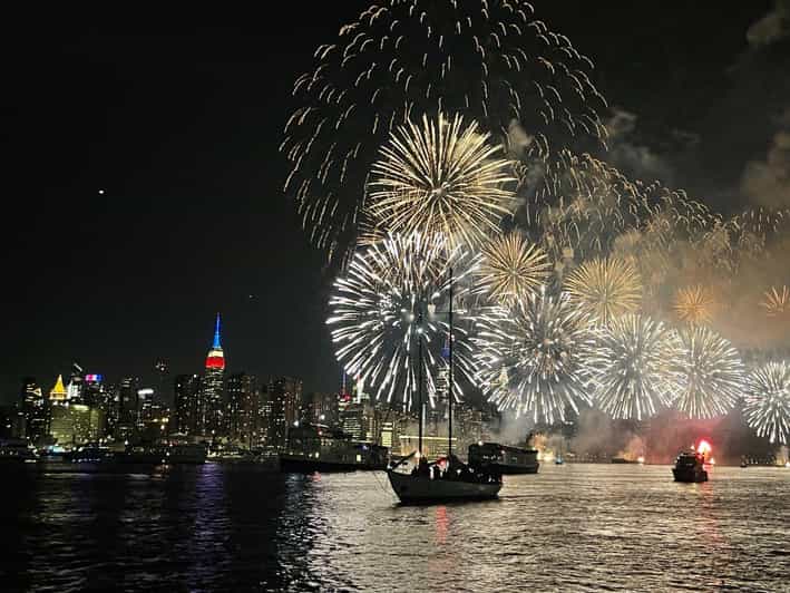 NYC: 4th of July Fireworks Tall Ship Cruise with BBQ Dinner | GetYourGuide