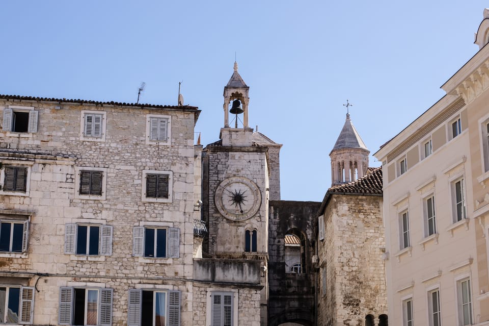 Split: Paleis van Diocletianus en privéwandeling door de oude stad ...