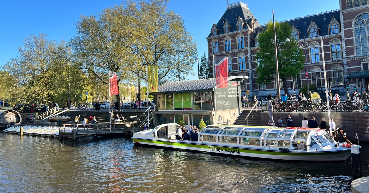 Amsterdam: City Sightseeing Canal Cruise | GetYourGuide
