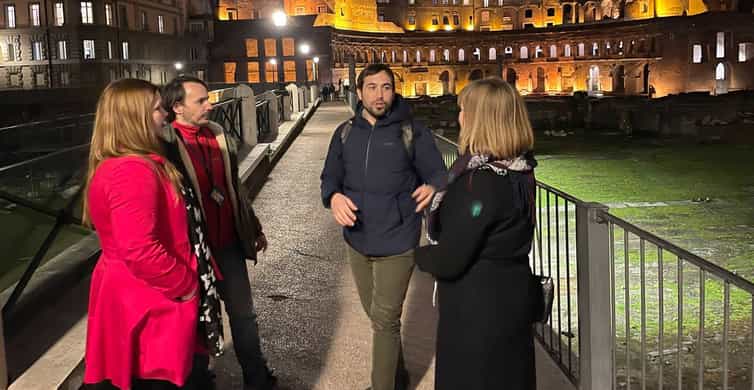 Rome by Night: Colosseum, Trevi, Spagna Walking Tour | GetYourGuide
