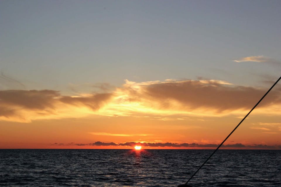 Sunset trip on board Seaborn Catamaran | GetYourGuide