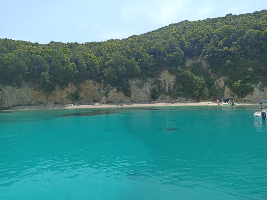 From Corfu Town: Syvota and Blue Lagoon Full-Day Boat Cruise | GetYourGuide