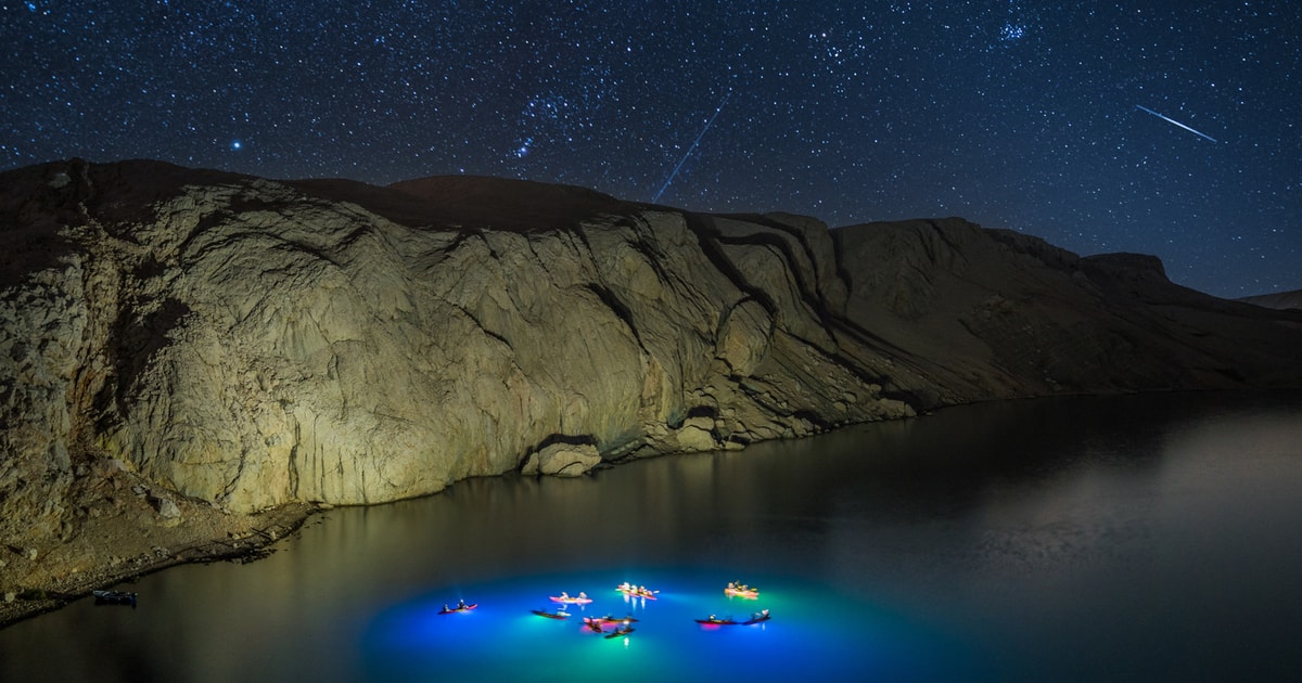 Novalja: Pag Island Light-Up Kayak Night Tour | GetYourGuide