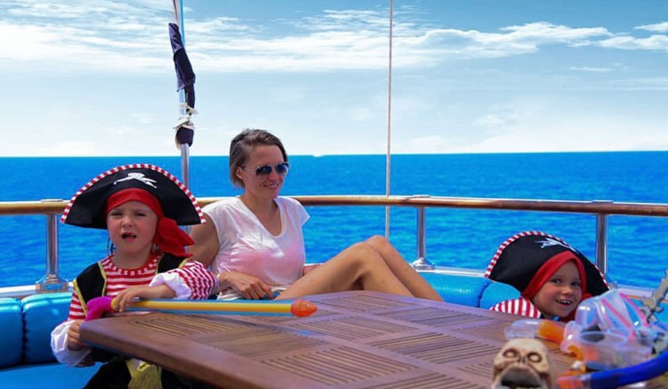Hurghada: Pirates Sailing Boat to Orange Bay & Buffet Lunch | GetYourGuide