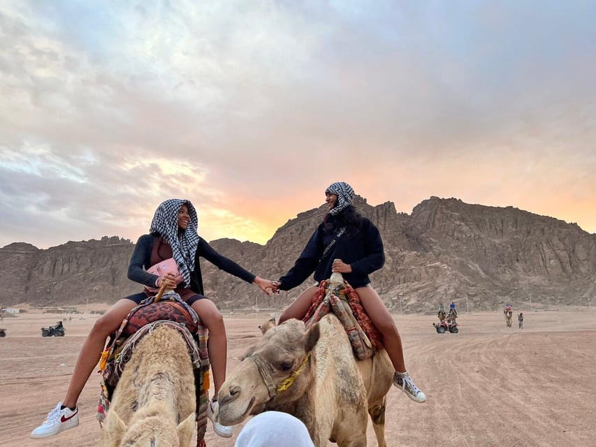 Sharm El Sheikh: Safari nel deserto in quad e parasailing | GetYourGuide
