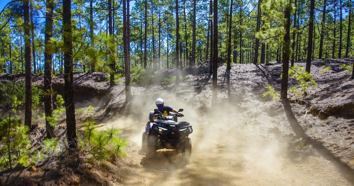 From Adeje: Mt. Teide Forest Off-Road Quad Tour | GetYourGuide