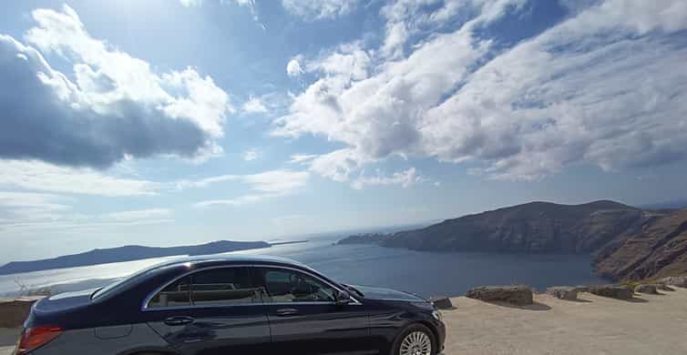 Santorini: Full-Day Car Hire with Private Driver | GetYourGuide