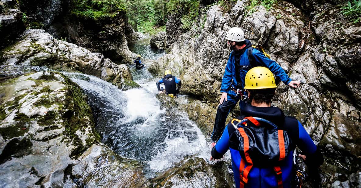 Canyoning Schwarzwasserbach in the Kleinwalsertal | GetYourGuide