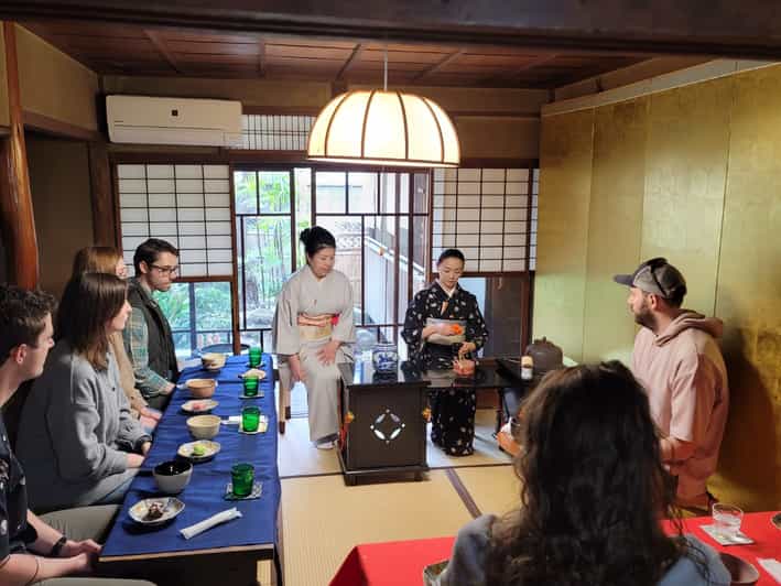 Kyoto : Cérémonie du thé à la table et visite des maisons de ville ...