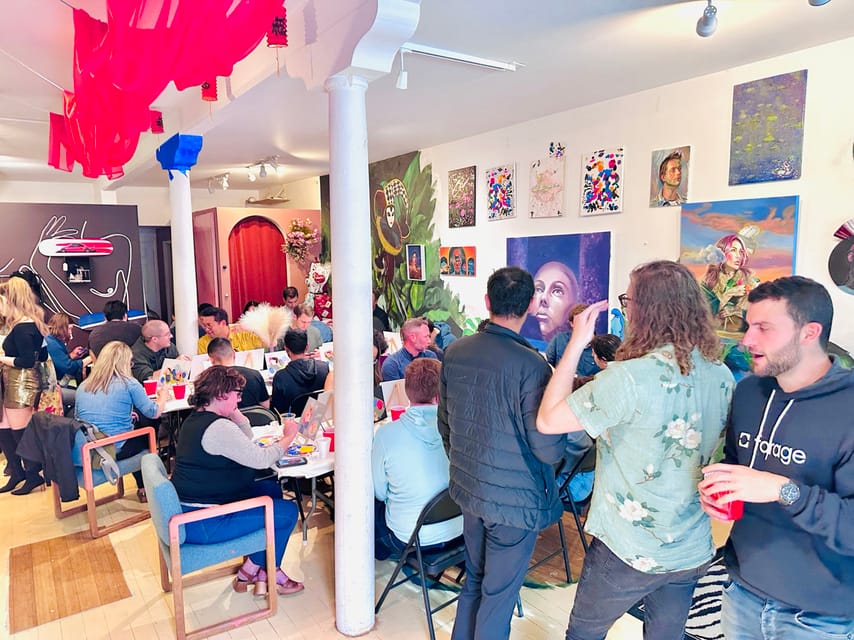 Sip & Paint Team Building Events | GetYourGuide