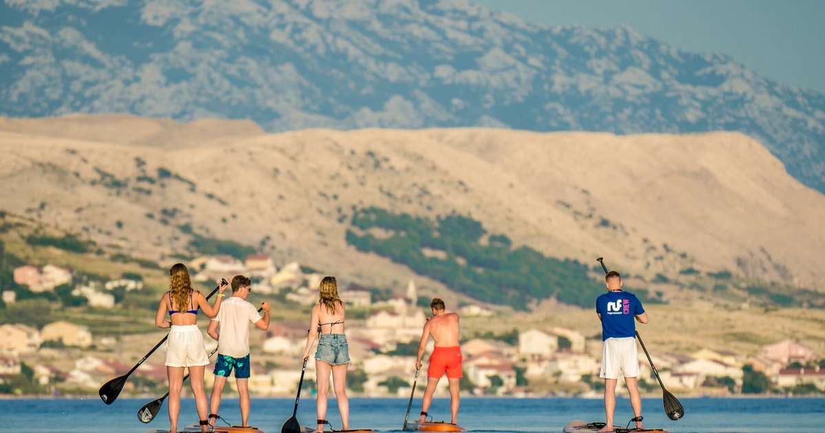 Novalja: Standup Paddleboard Guided Tour | GetYourGuide