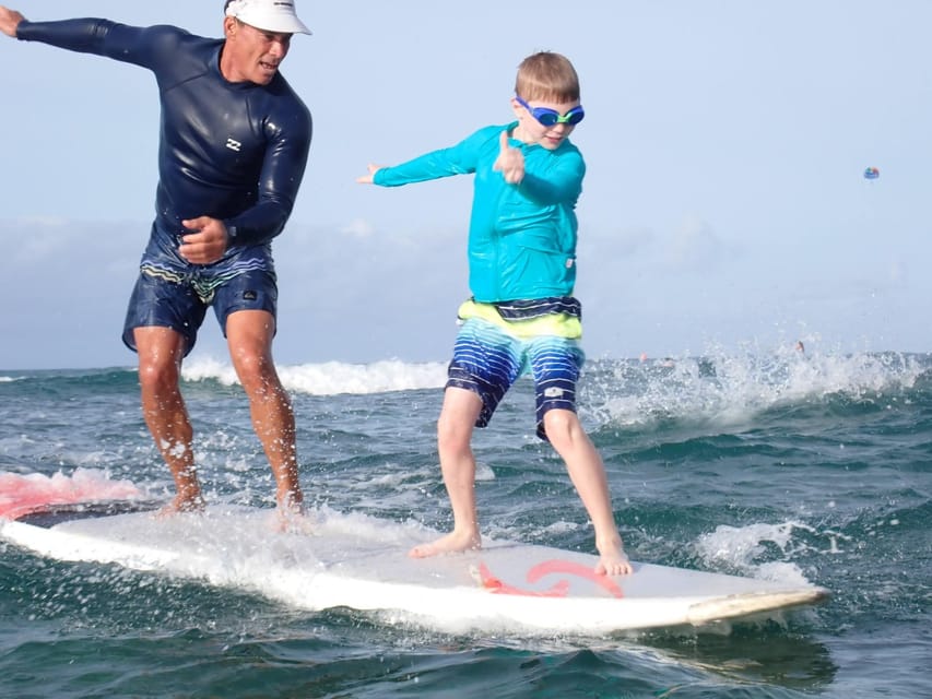 Waikiki: 2-Hour Private or Group Surfing Lesson for Kids | GetYourGuide