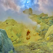 Sulfur fumaroles spectacle: Inside the volcano expedition | GetYourGuide