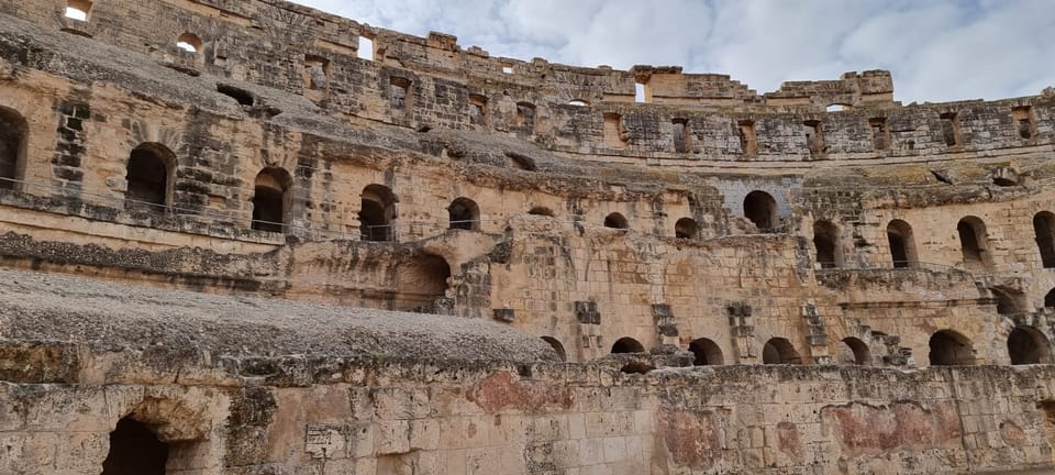 Desde Susa: Excursión Privada de Medio Día al Anfiteatro de El Jem ...