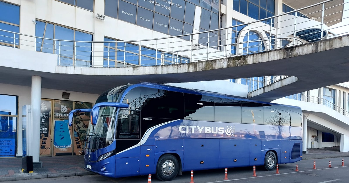 Batumi airport: Bus Transfer to/from Tbilisi | GetYourGuide