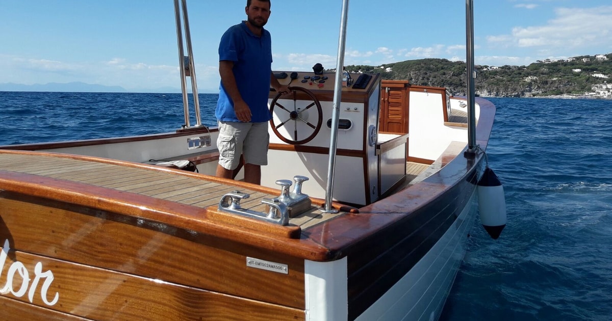 Boat tour with typical Lancia | GetYourGuide