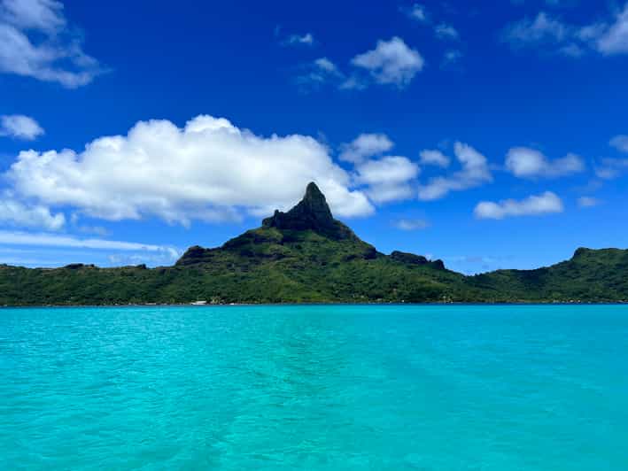 Bora Bora Private Lagoon Tour on a Prestigious Pontoon Boat | GetYourGuide