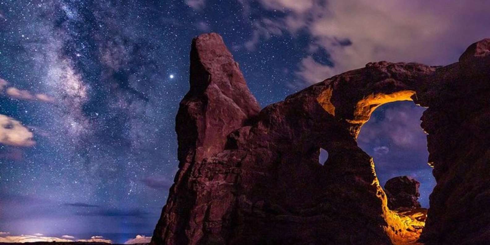 Arches National Park Night Sky