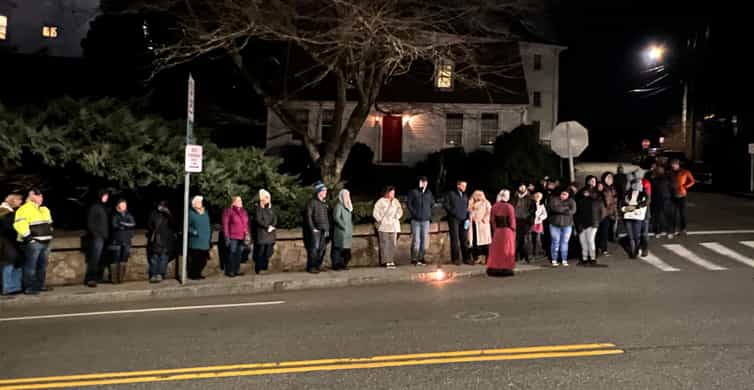 Mystic: Guided Ghost Tour of Downtown Mystic at Night | GetYourGuide
