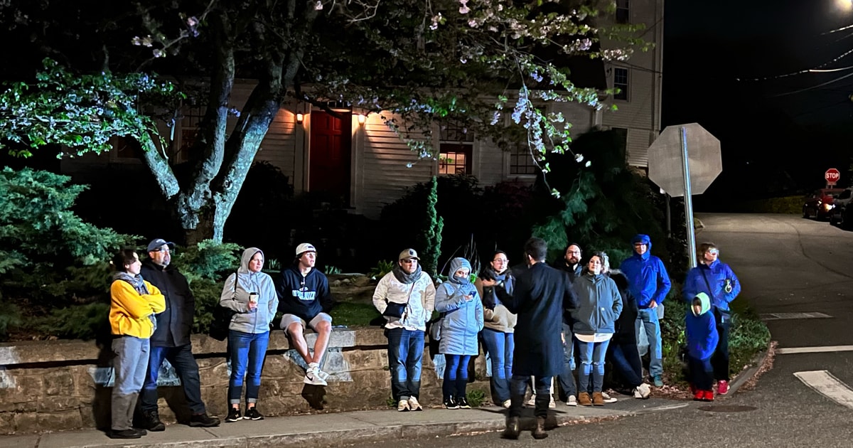 Mystic: Guided Ghost Tour of Downtown Mystic at Night | GetYourGuide