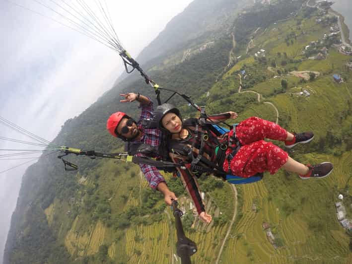 From Pokhara: Paragliding for 30 minutes | GetYourGuide