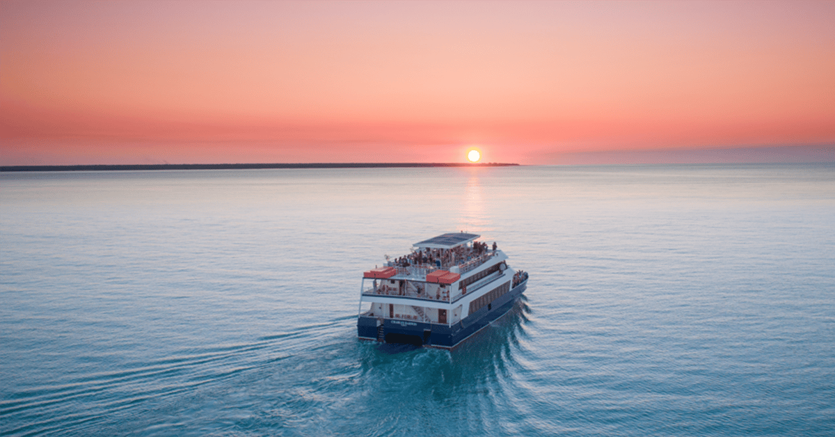 Darwin: Darwin Harbor Sunset Cruise with Buffet Dinner | GetYourGuide