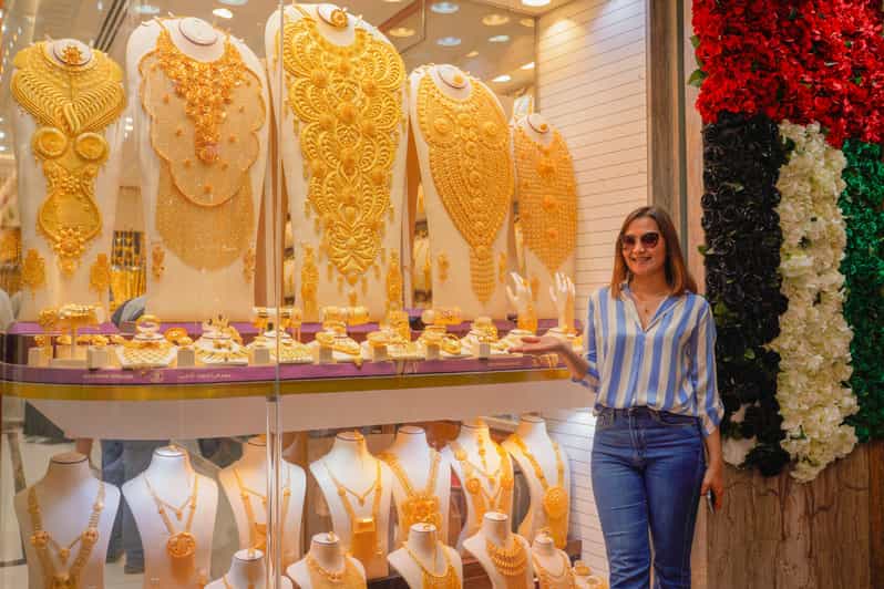 Dubai: City Tour with Al Marmoom Desert Dinner and Show | GetYourGuide