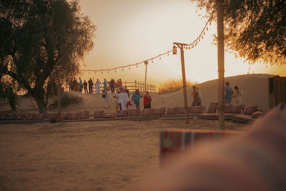 Dubai: Al Marmoom Oasis Camp Experience with Bedouin Dinner | GetYourGuide