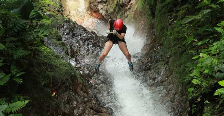 Arenal: 2-in-1 Canyoning and White Water Rafting | GetYourGuide