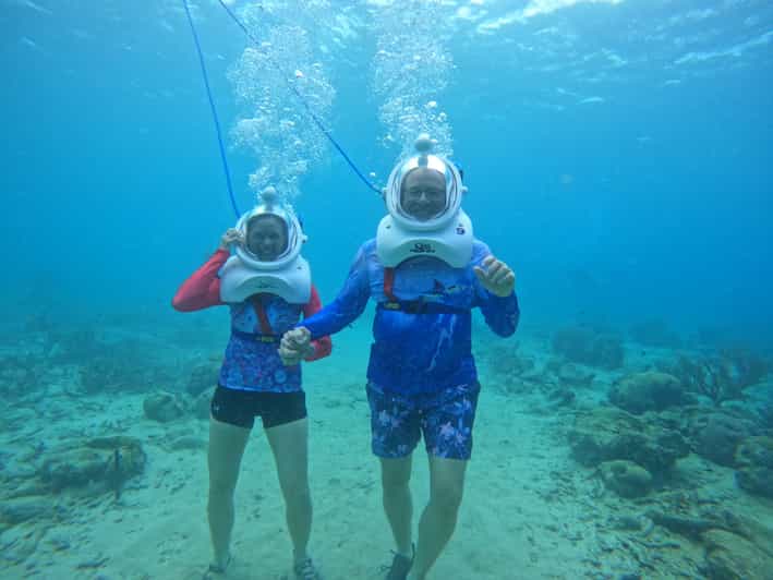 SeaTrek Underwater helmet diving experience Curacao | GetYourGuide