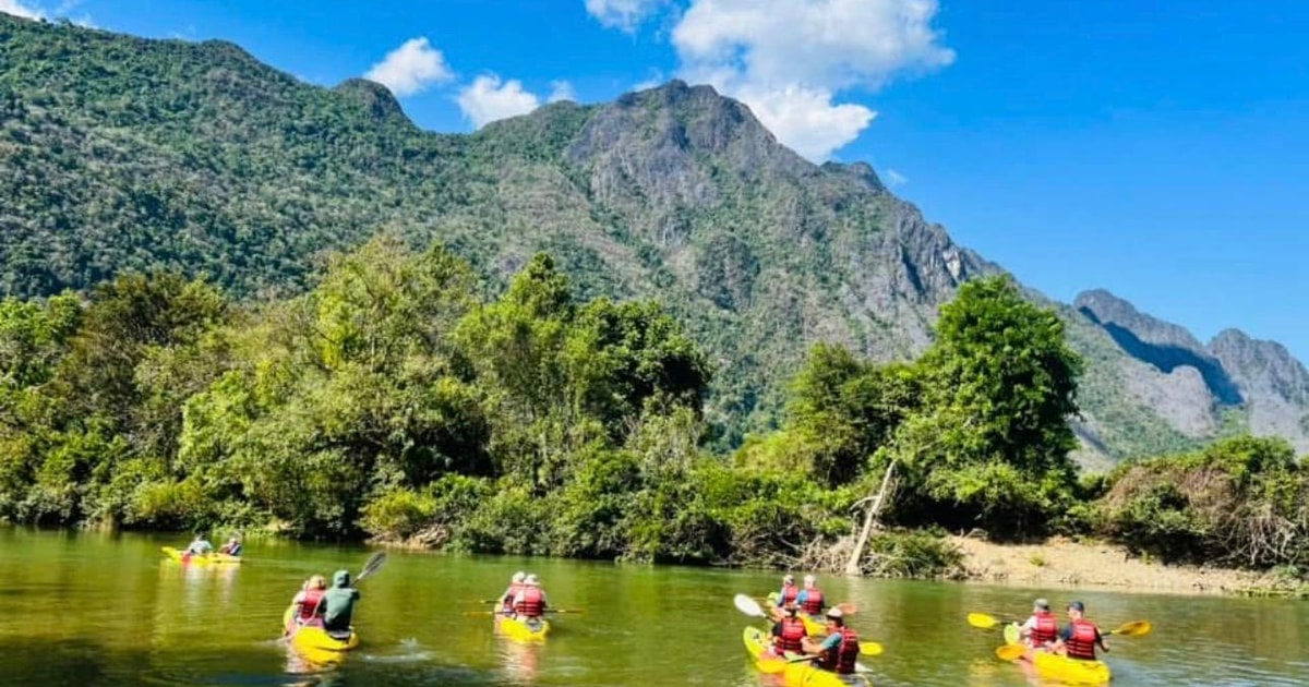Champasak: Half Day 4000 Island Kayak tour with zip line | GetYourGuide