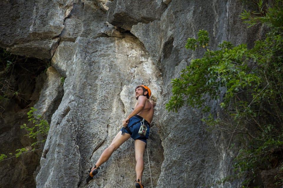 Cat Ba: Moody Beach Guided Top Rope Rock Climbing Tour | GetYourGuide