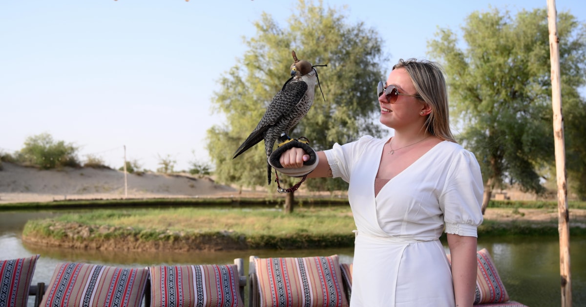 Dubai: Al Marmoom Oasis Camp Experience with Bedouin Dinner | GetYourGuide