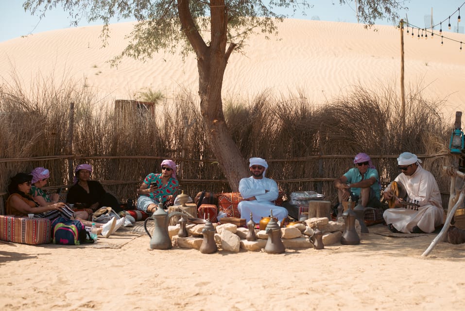 Dubai: Al Marmoom Oasis Camp Experience with Bedouin Dinner | GetYourGuide
