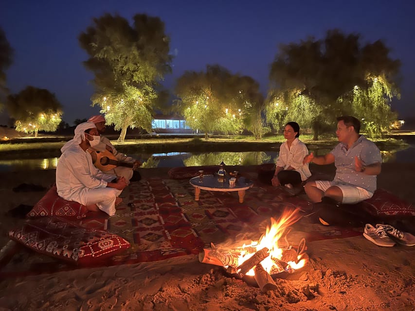 Dubai: Al Marmoom Oasis Camp Experience with Bedouin Dinner | GetYourGuide