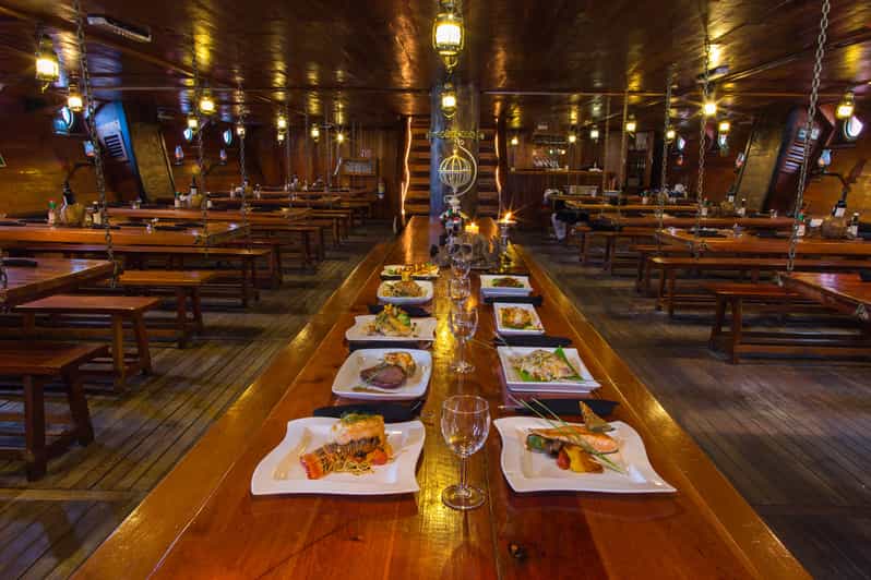 Cancun: Deluxe Pirate Dinner Show with Jolly Roger | GetYourGuide