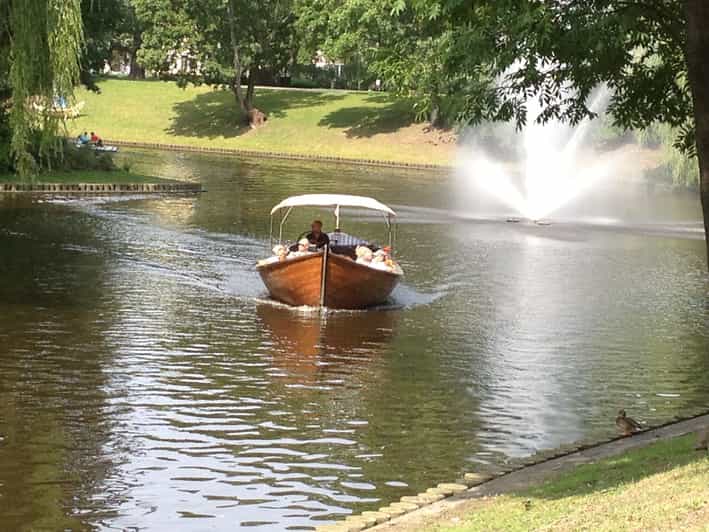 Riga: Private boat tour in Riga Canal and Daugava | GetYourGuide