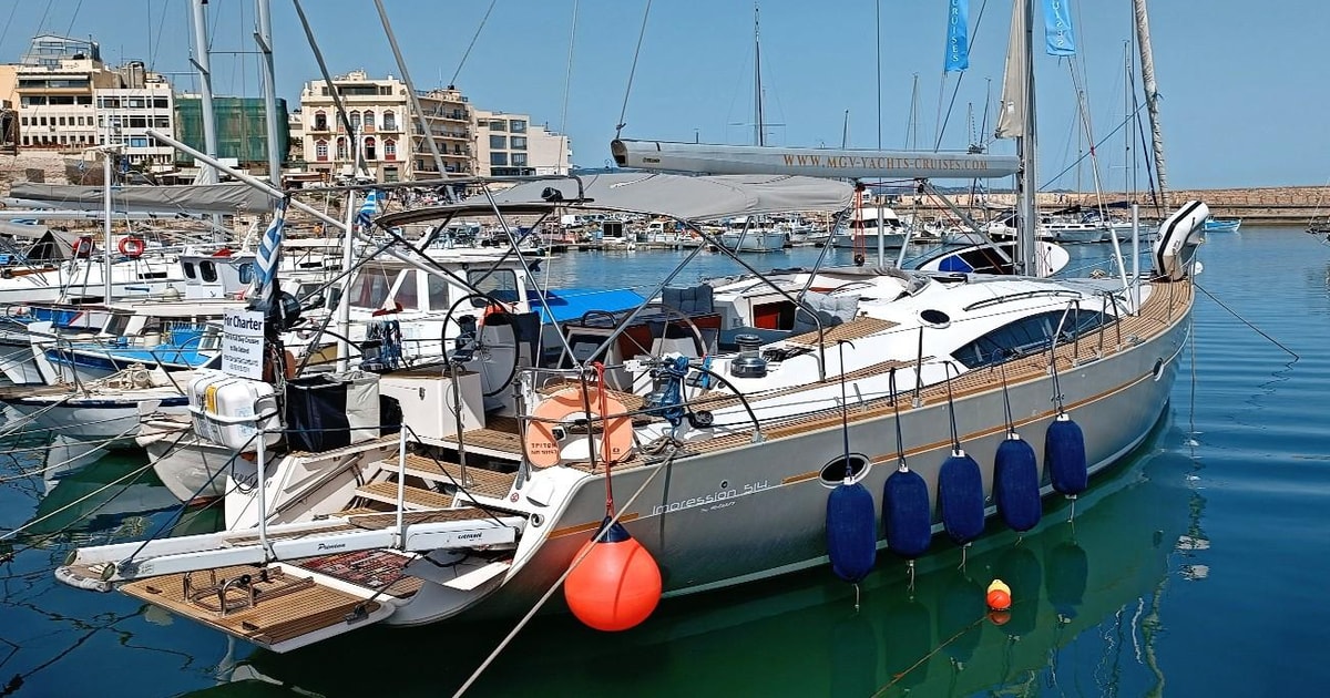 Ηράκλειο: Κρουαζιέρες στην Αγία Πελαγία με πολυτελές ιστιοπλοϊκό σκάφος ...