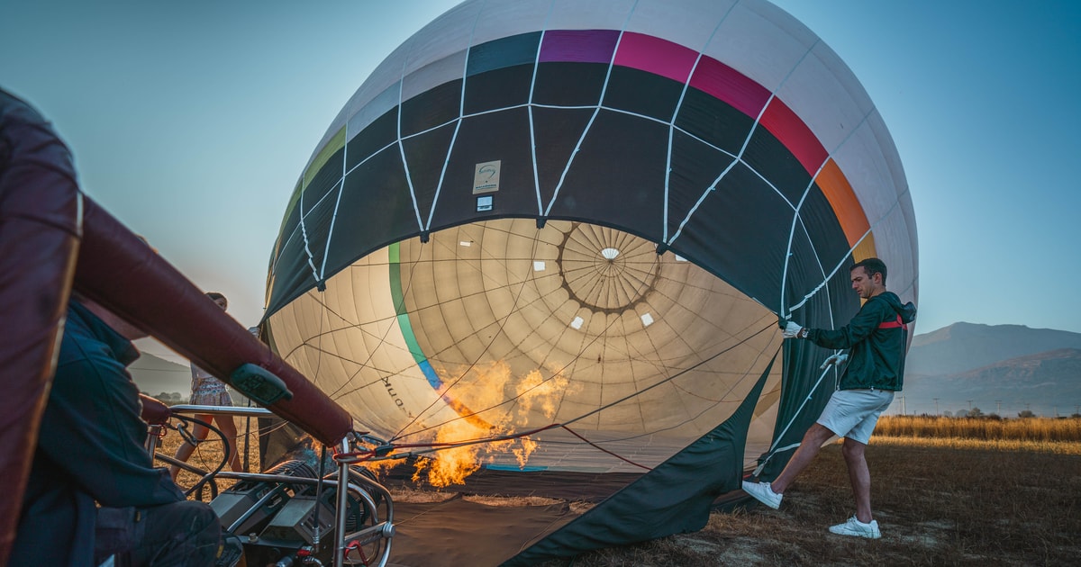 Heraklion: Sunrise Balloon Flight & Sunset Catamaran Cruise | GetYourGuide