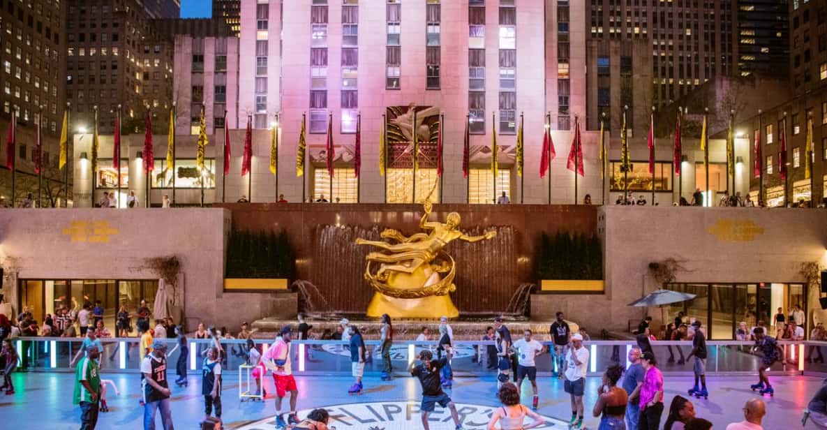 NYC: Rockefeller Center: Görkorcsolyabérlés a Rockefeller Centerben ...